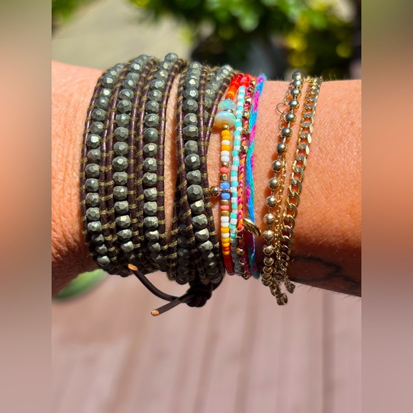 Chan Luu | Jewelry | Chan Luu Leather Wrap Bracelet | Poshmark